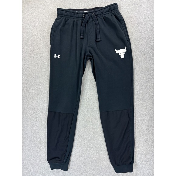 Under Armour | Pants | Under Armour Project Rock Cotton Blend Jogger ...